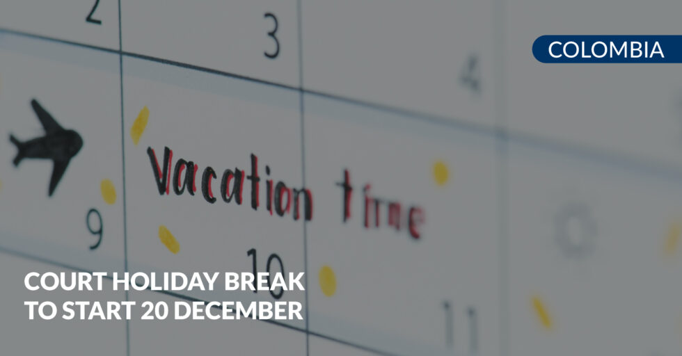 Court holiday break 2022-2023 - OlarteMoure | Intellectual Property