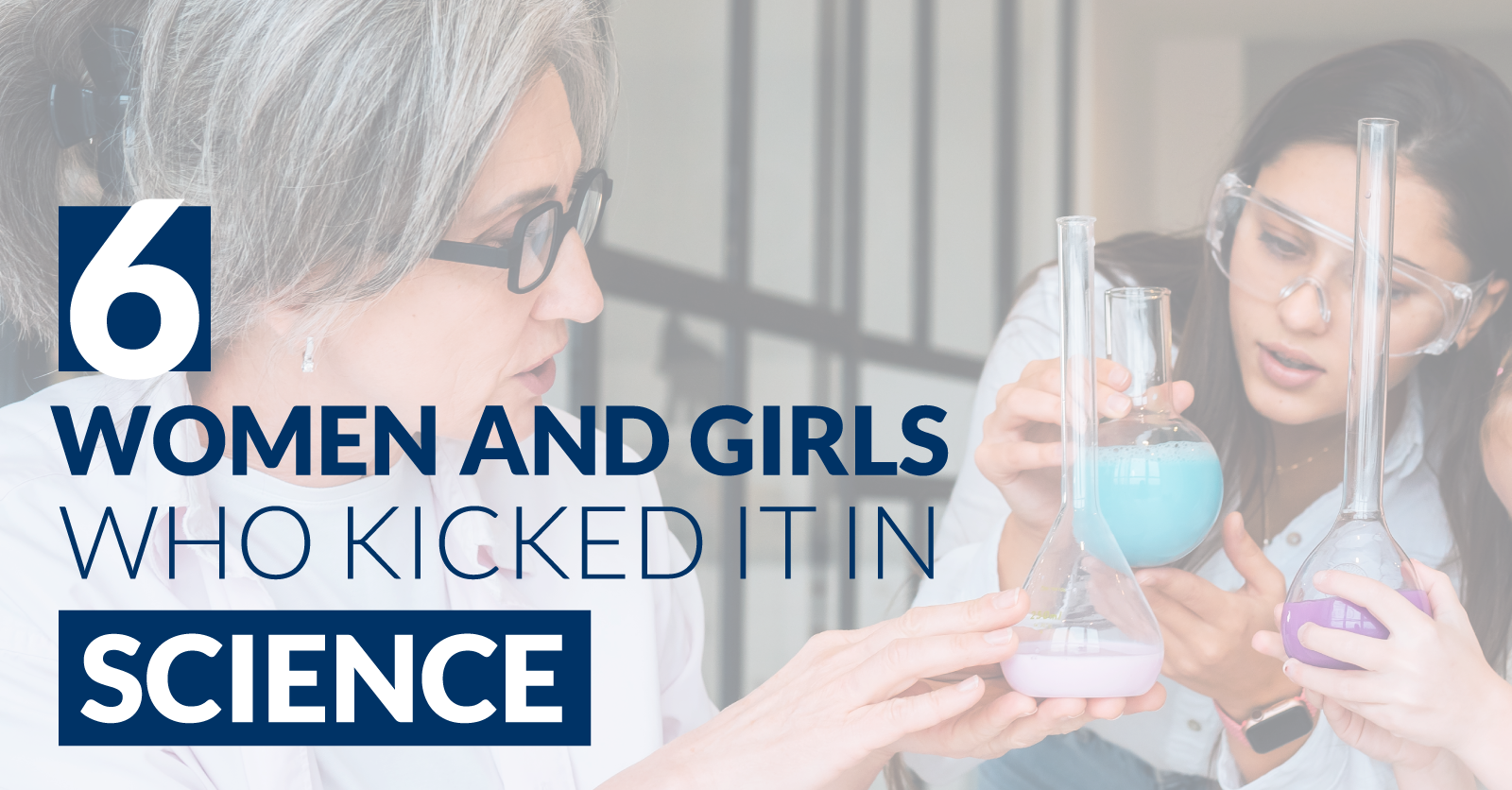 Women and girls who kicked it in science - OlarteMoure