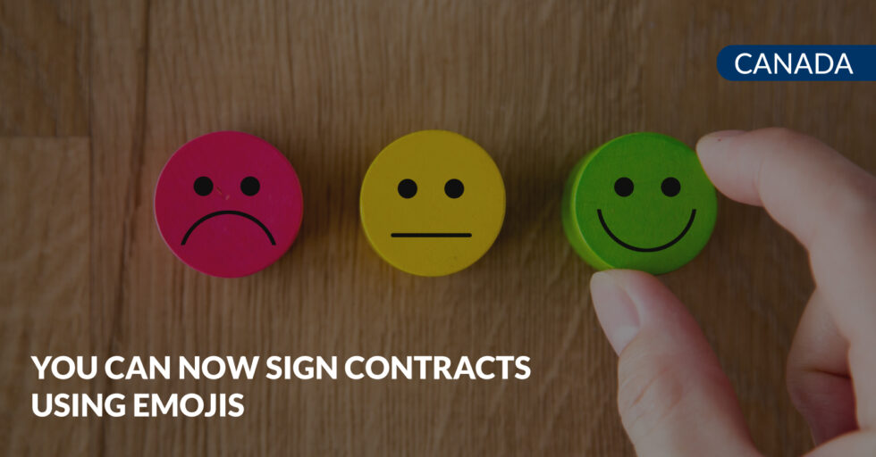You can now sign contracts using emojis - OlarteMoure