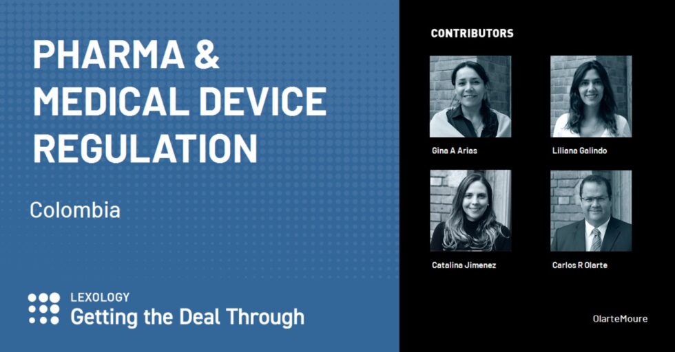 Pharma and medical device regulation - GTDT Lexology - OlarteMoure