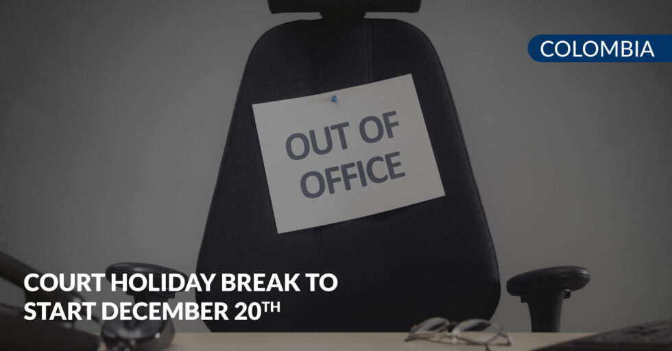 Court holiday break 2023-2024 - OlarteMoure | Intellectual Property