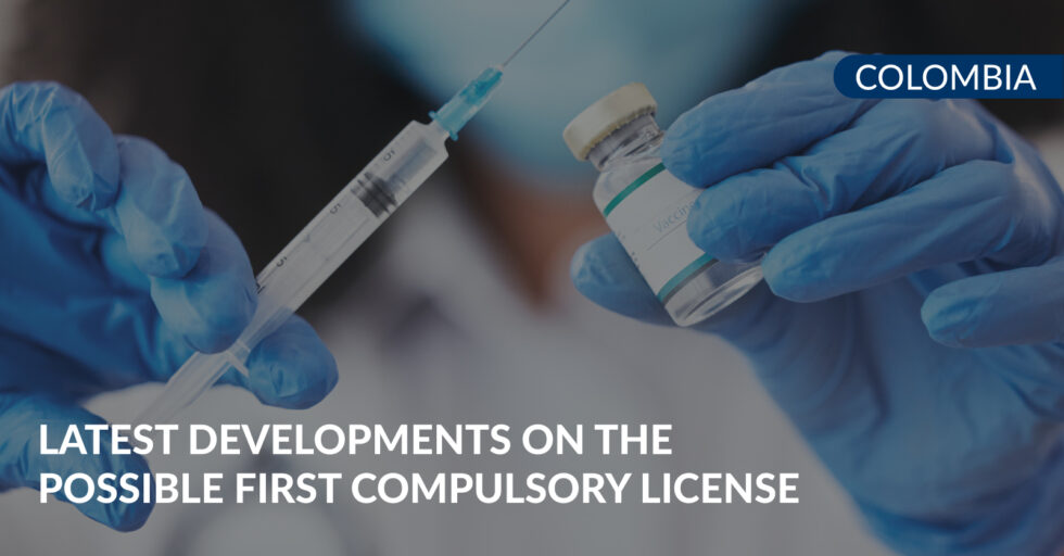 First compulsory license - OlarteMoure | Intellectual Property