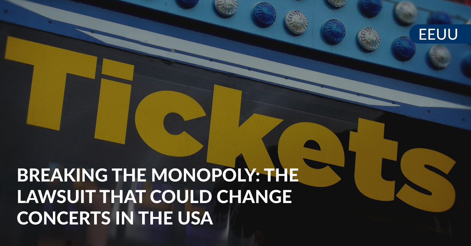 Breaking the concert tickets monopoly - OlarteMoure | Intellectual Property