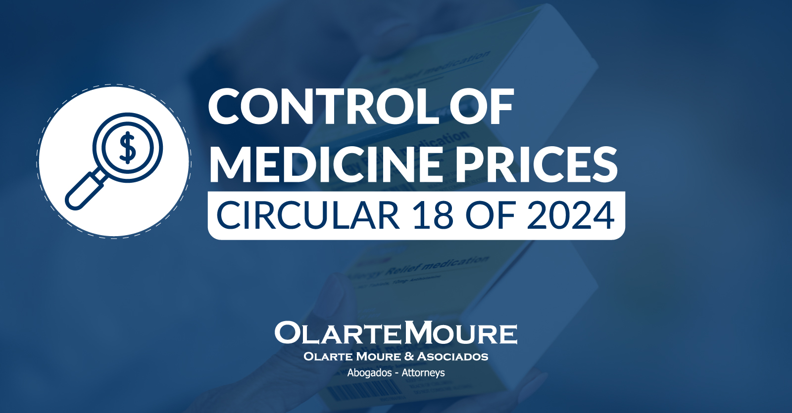 Control of medicine prices - OlarteMoure | Intellectual Property