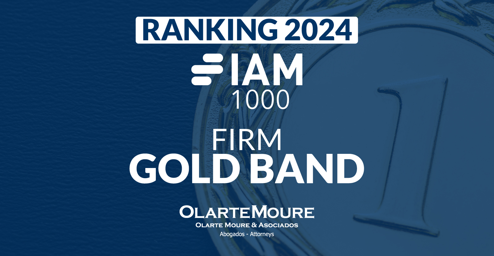 Ranking IAM Patent 2024 - OlarteMoure | Intellectual Property
