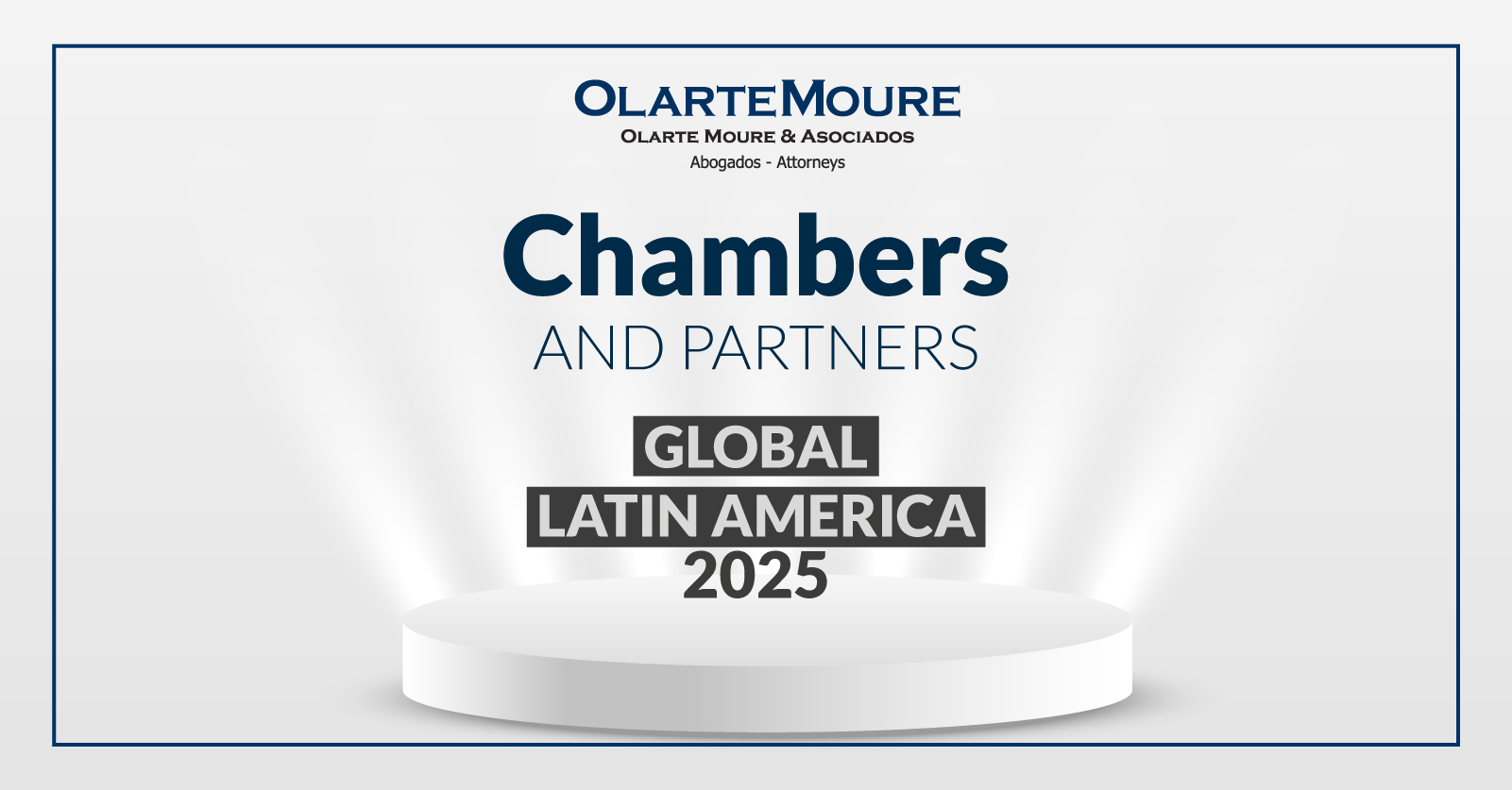 Chambers and Partners ranking 2025 - OlarteMoure | Intellectual Property